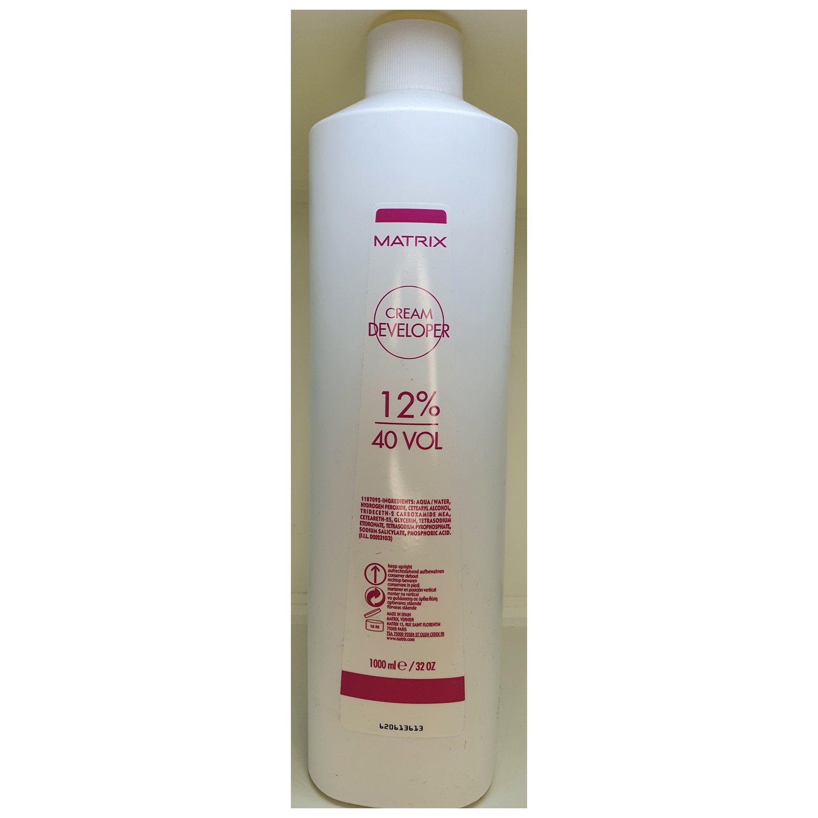 Matrix SOCOLOR Cream Developer 12% 40 VOL Haarfarbe Coloration ...