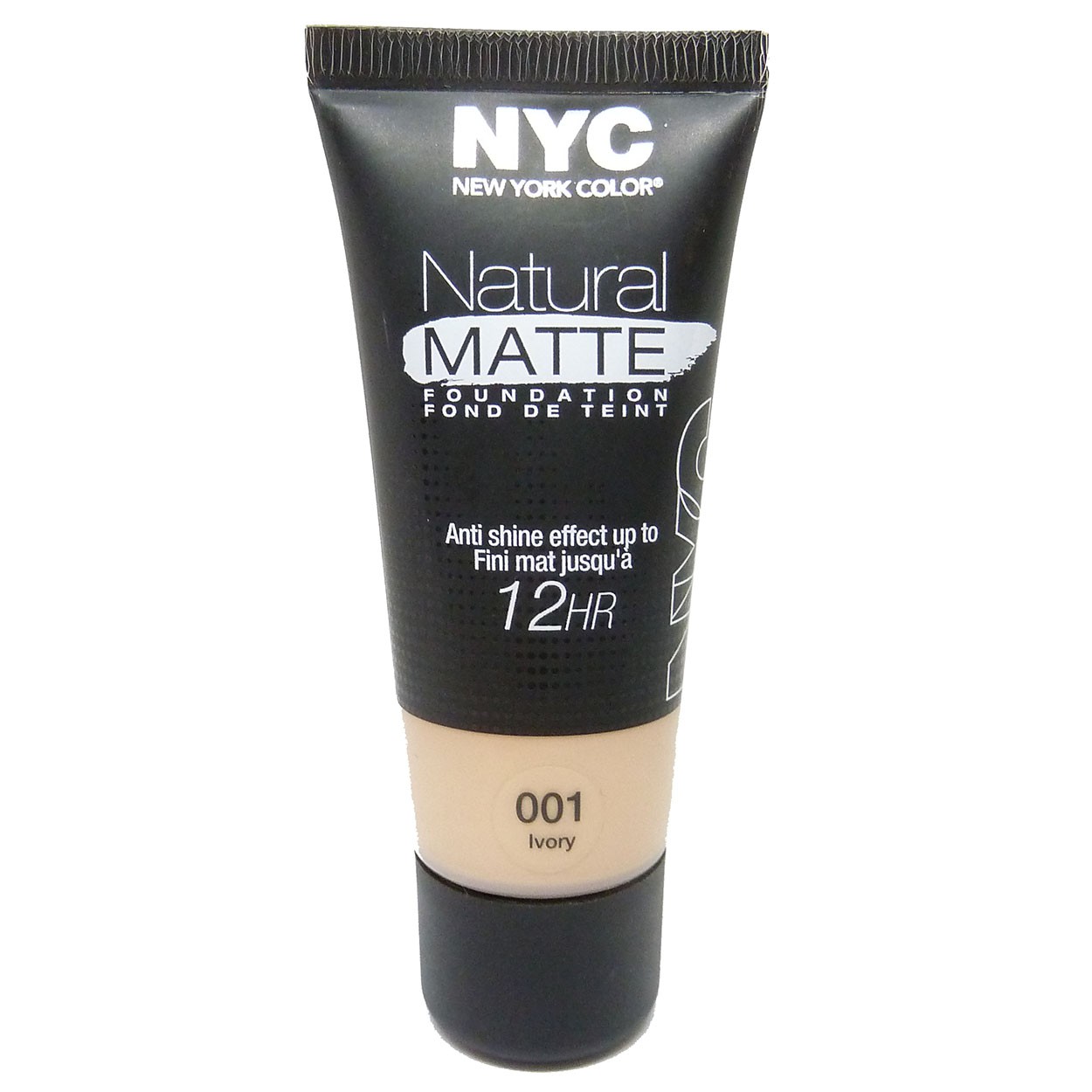 NYC Natural Matte Foundation 12HR Creme Grundierung Teint Gesicht Make ...