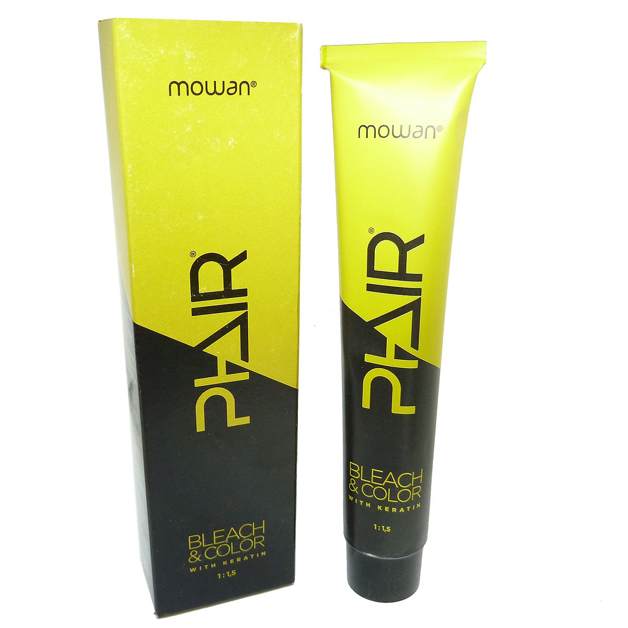 Mowan Phair Bleach and Color Permanent Creme Haar Farbe Coloration ...